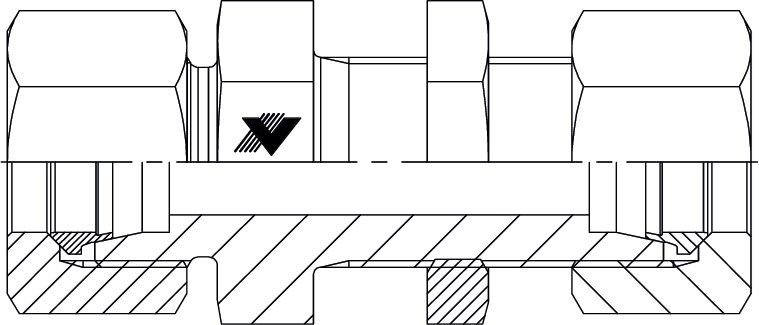 TECA Volz liittimet haponkestävä teräs